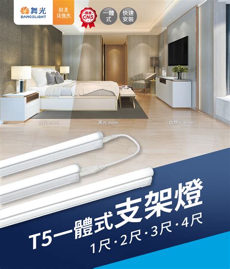 舞光 T5 Led支架燈 層板燈 串接燈 4尺 桃園五金水電材料
