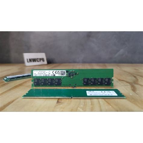 แรม Samsung Ddr5 32gb 16gbx2 Lnwcpu Thaipick