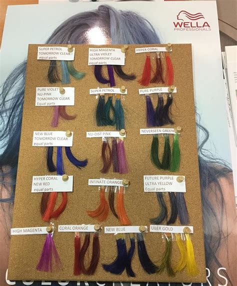 Wella Color Fresh Chart Warehouse Of Ideas
