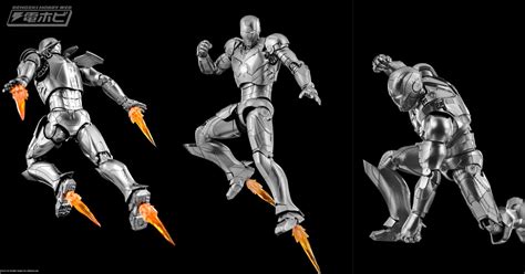 『マーベル・スタジオ インフィニティ・サーガ』アイアンマン・マーク2がdlxシリーズでアクションフィギュア化！発光ギミック、飛行パネル開閉
