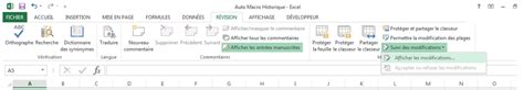 Xl 2007 Auto Macro Affichage Onglet Historique Macros Et Vba Excel