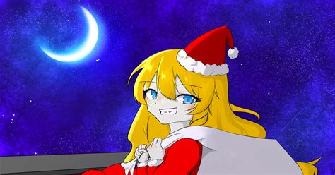 東方project サンタ魔理沙ちゃん サトウキビのイラスト Pixiv