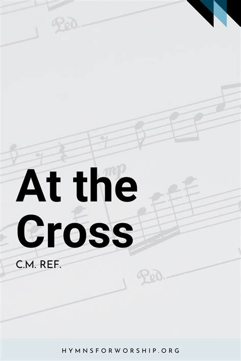Sdah 163 At The Cross Hymns For Worship