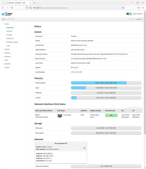 2 Arm Virtual Machines — Tanowrt Embedded Linux Distibution Master Documentation