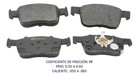 Balatas Delanteras Chevrolet Aveo Omni Premium