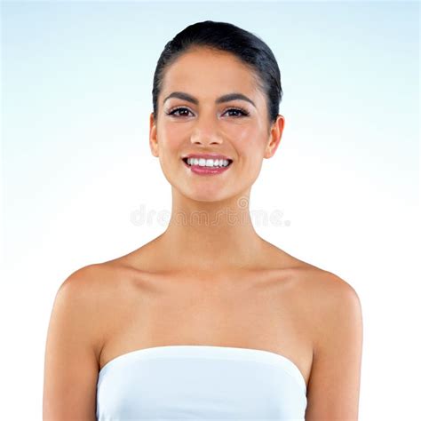 Glowing Skin Glowing Smile Studio Shot Of A Beautiful Young Woman