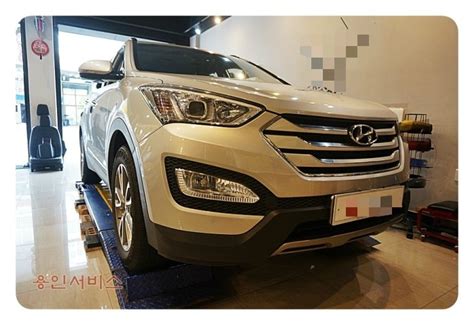 현대 싼타페dm 전자식 파킹브레이크 Epb 오토홀드 기능 장착 튜닝플러스 네이버 블로그