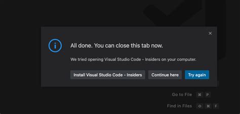 Continue Working On Clone Locally When VS Code Is Not Already Installed Issue 159328