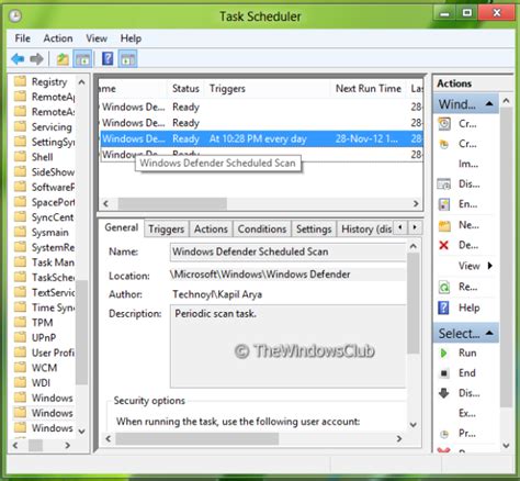 How To Schedule Windows Defender Scans