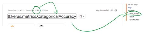 Categoricalaccuracy Object Has No Attribute Resetstates Improving