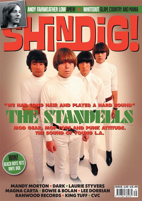 SHINDIG ISSUE STANDELLS COVER Get Hip Recordings