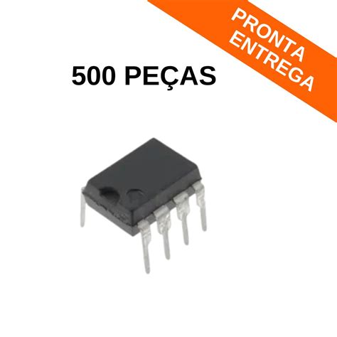 Kit 500 peças Circuito Integrado LM2904N DIP 8 PTH Circuitos