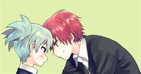 暗殺教室 【腐向け】カル渚 塩しみるのイラスト Pixiv