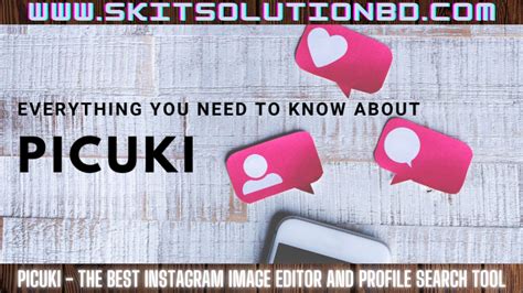 Picuki The Best Instagram Image Editor And Profile Search Tool