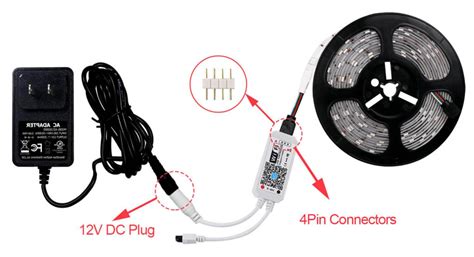 How Do You Connect LED Strip Lights To Your Phone LED Controller Manufacturer Supplier