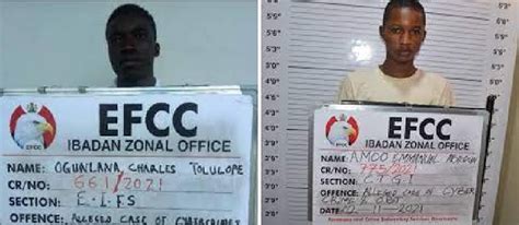 Efcc Secures Conviction Of Two Suspects For Cyber Fraud Related Offences