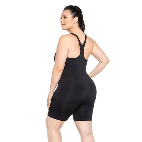 Macaquinho de Natação Hidro Trinys Lymph Helanca Plus Size Adulto em Promoção Centauro