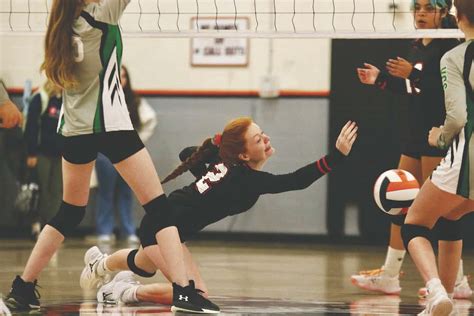 Girls Volleyball Splits Matches Addison Independent