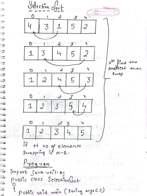 Selection Sort 2 Dimensionmatrix Pdf