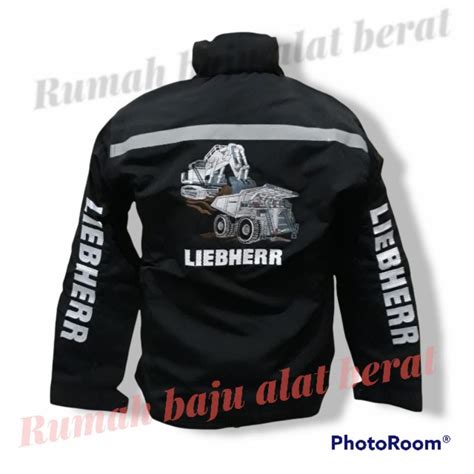 Jual Jaket Liebherr Jaket Alat Berat COD Jaket Liebherr Shopee