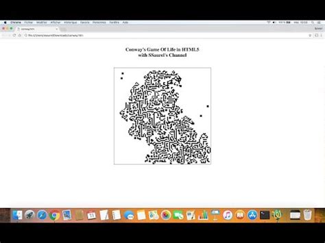 Learn Implementing The Conway S Game Of Life In HTML5 Mind Luster