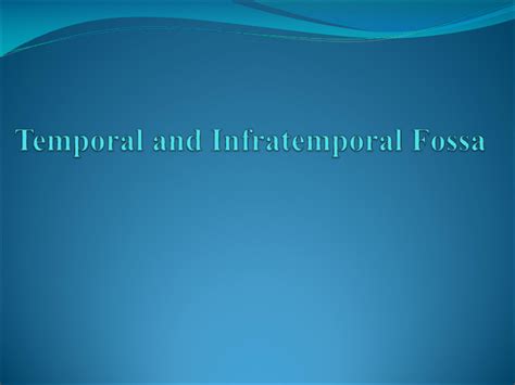 Infratemporal Space Displacement Tooth