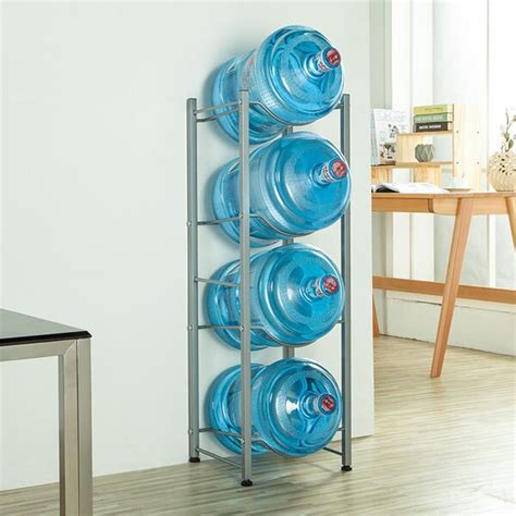 The Twillery Co Kurtis 4 Tier Water Rack Stainless Steel Heavy Duty