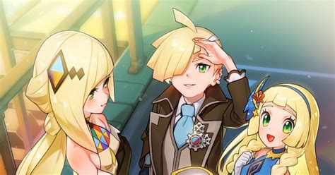 リーリエポケモン リーリエandポケマス45周年前夜祭 きのころっぷのイラスト Pixiv