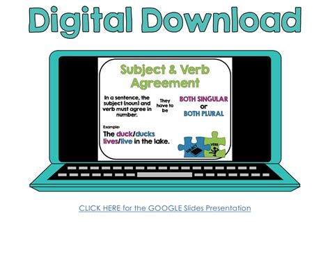 Digital Parts Of Speech Posters Google Apps Resource For Grades