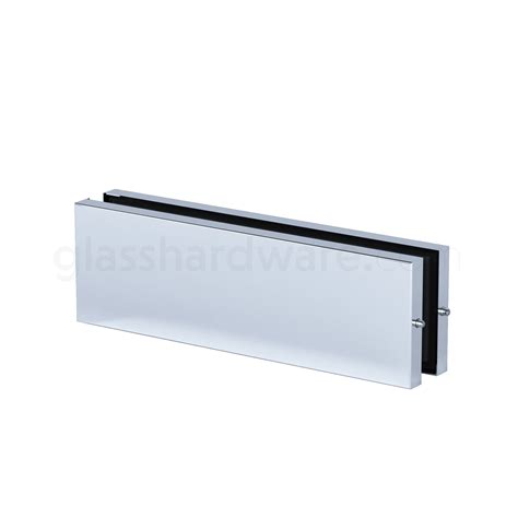 Igt Bottom Door Patch Fitting Dorma Insert Polished Stainless Igt