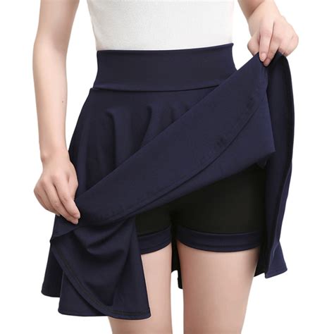 Homenesgenics Women Fashion High Waist Solid Mini Pencil Skirt Hip Slim