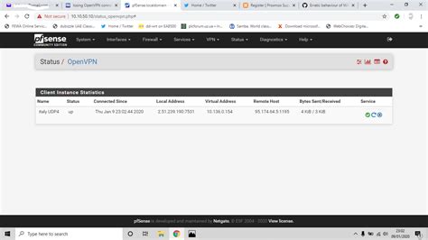 losing openvpn connection every 20 120 seconds netgate forum