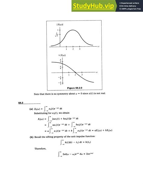 8 continuous time fourier transform solutions to recommended problems pdf