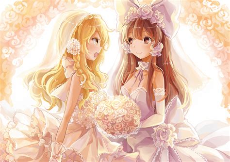 Dynasty Reader Image › Yuri Marisa X Reimu Touhou Project Sumi Mi
