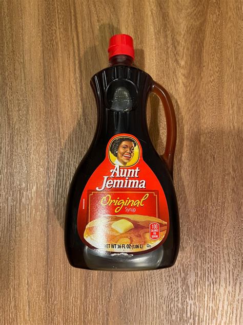 Aunt Jemima Collectible Syrup Bottle Discontinued Rare Vintage Oz Bottle Etsy