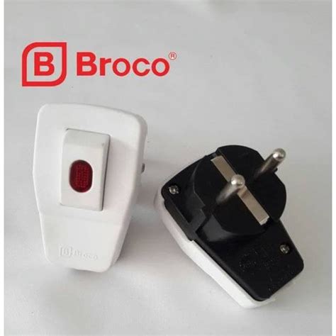 Steker BROCO Colokan BROCO Steker Arde BROCO Steker Dengan Switch