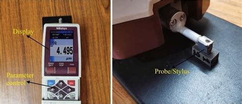 Measurement Of Surface Roughness Download Scientific Diagram