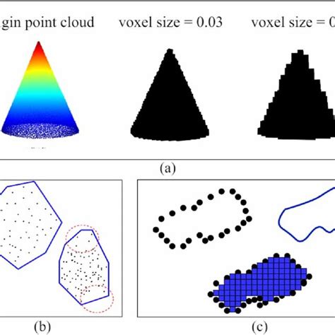 A Low Resolution Voxelization Leads To An Incomplete Description Of