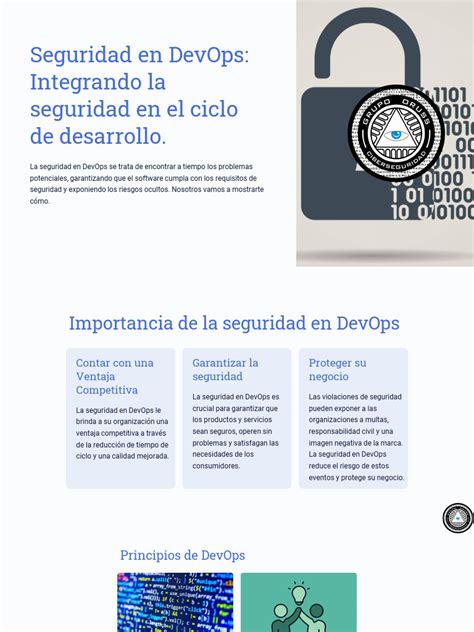 Seguridad En Devops Integrando La Seguridad En El Ciclo De Desarrollo