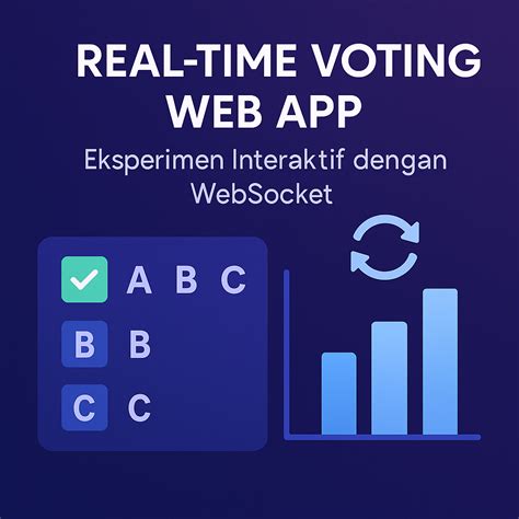Real Time Voting Web App Eksperimen Interaktif Dengan Websocket By Alvin Alfandy Apr 2025