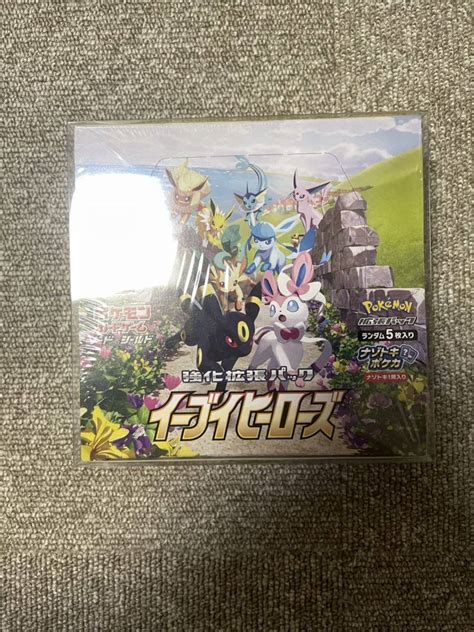 Yahooオークション ポケカ 強化拡張パック イーブイヒーローズ 1box