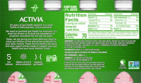 Activa® Probiotic Dailies Strawberry Banana 8 Pk Kroger