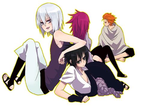 Suigetsu Hozuki Jugo Karin And Sasuke Suigetsu Hozuki Fan Art