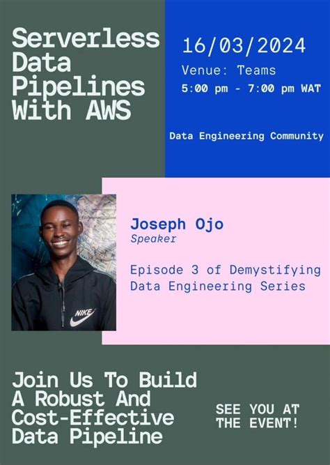 With Serverless Data Pipeline And Aws And Robust Gee In Mr