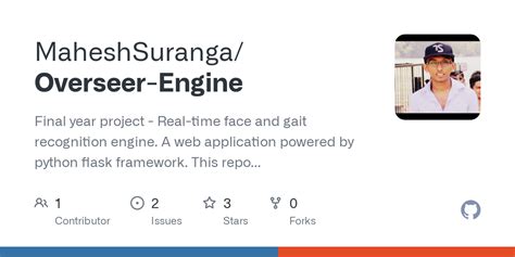 Github Maheshsuranga Overseer Engine Final Year Project Real Time