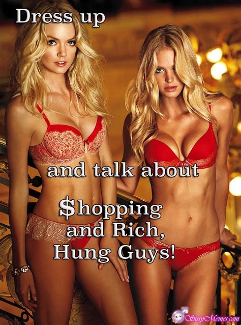 Two Sissy In Red Underwear Sissy Caption