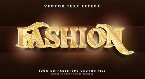 Premium Vector Fashion Style 3d Editable Text Effect Template With Trending Theme