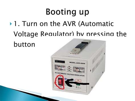 Booting Up And Shutting Down Computer Ppt