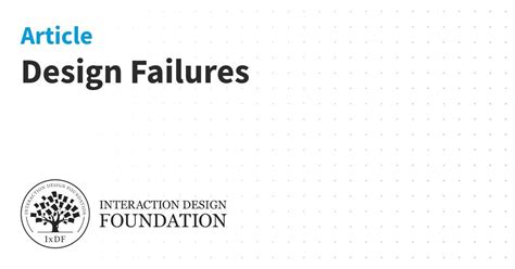 Design Failures Ixdf
