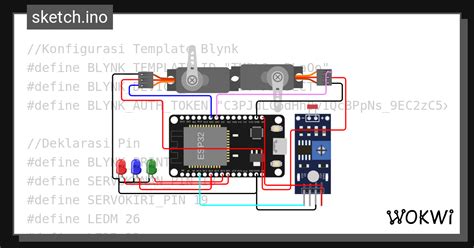 Jendela Otomatis Dengan O Wokwi Esp32 Stm32 Arduino Simulator